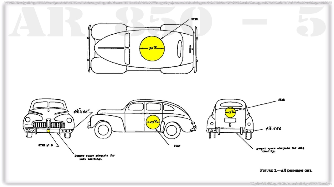 AR 850-5 (1942-1944) - WEBSHOP - Army Vehicle Marking . com © by FDY Design