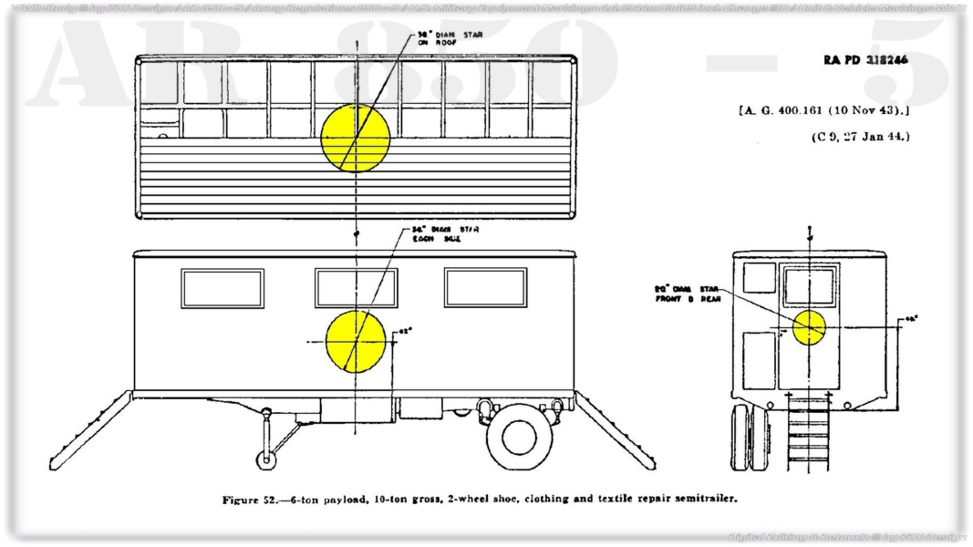 AR 850-5 (1942-1944) - WEBSHOP - Army Vehicle Marking . com © by FDY Design