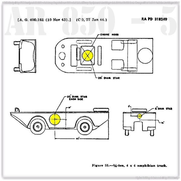 AR 850-5 (1942-1944) - WEBSHOP - Army Vehicle Marking . com © by FDY Design