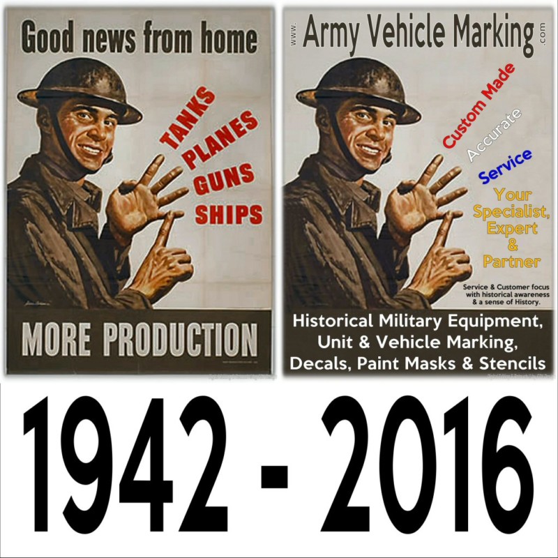 Custom Made Vintage WWII Posters