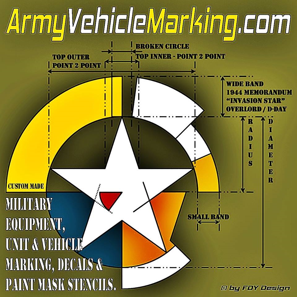 Army Vehicle Marking . com © by FDY Design – Custom Made – Military ...